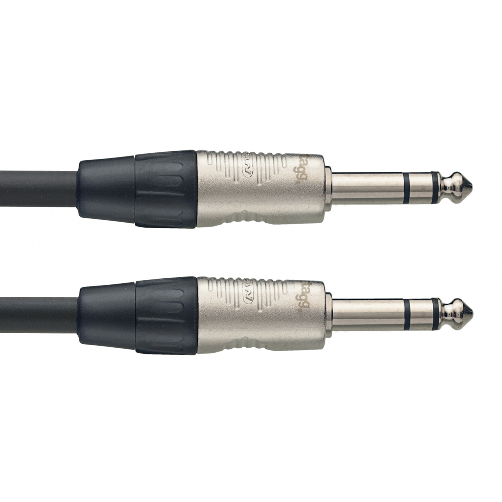 Stagg Jack - Stereo Jack 3 Metre Cable (NAC3PSR) - The Disc DJ Store
